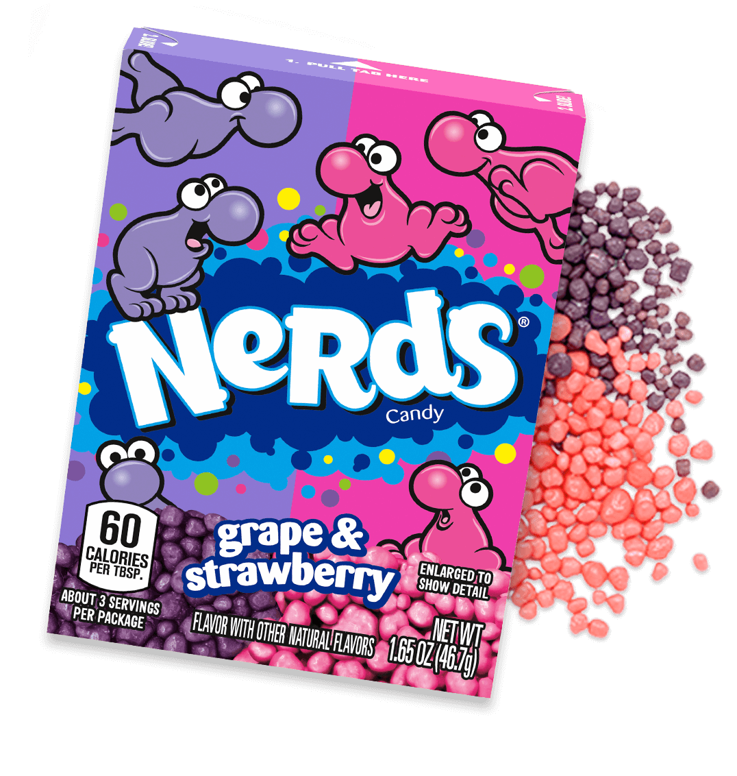 Tiny Tangy Crunchy Dual Flavoured NERDS Candy Nerds Tiny Tangy Crunchy Dual Flavoured NERDS Candy Nerds