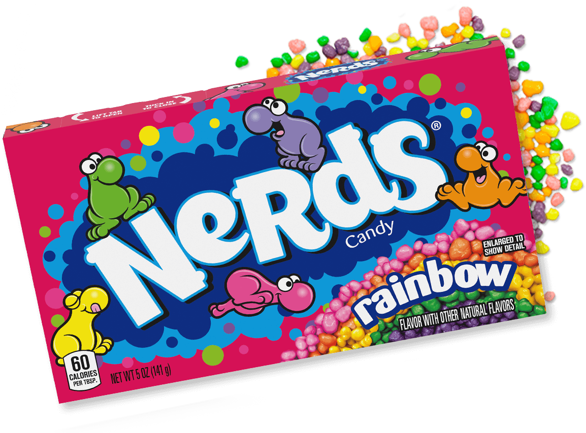 Tiny Tangy Crunchy Dual Flavoured NERDS Candy Nerds Tiny Tangy Crunchy Dual Flavoured NERDS Candy Nerds